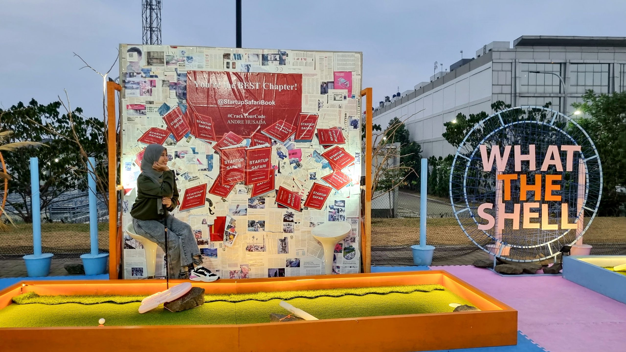 HOLEO Pop Up Mini Golf : Serunya Bermain Golf di Tepi Pantai - Ovajourney