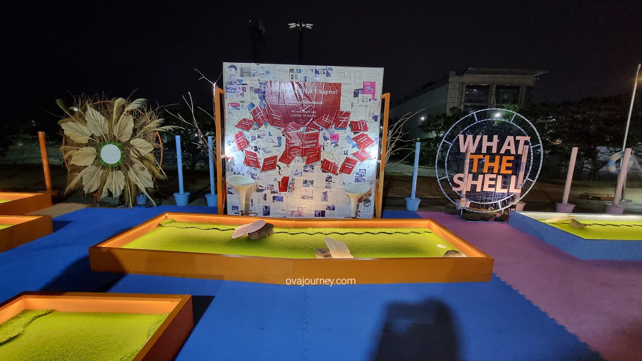 HOLEO Pop Up Mini Golf : Serunya Bermain Golf di Tepi Pantai - Ovajourney